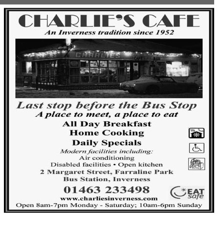 Charlie’s Cafe advert – A McCreath Miscellany